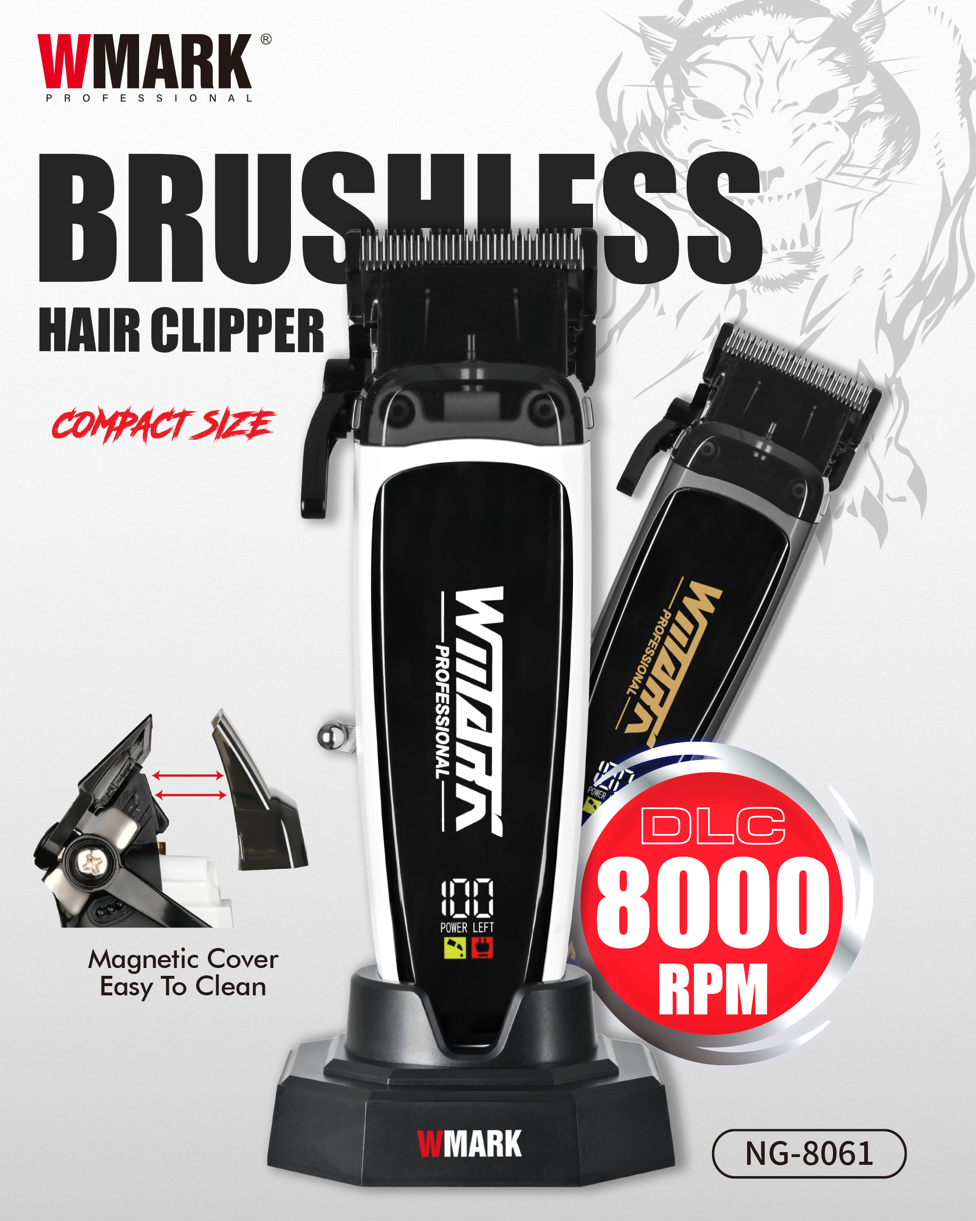 WMARK Brushless Hair Clipper